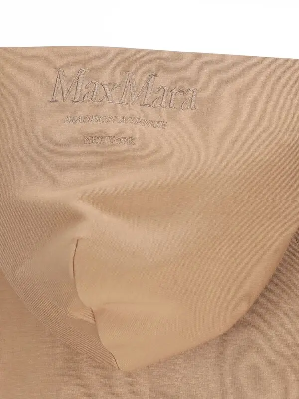 Max Mara Marea Zip-up Hoodie - Camel