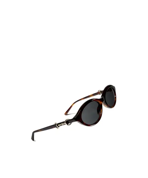 Gucci Oval-frame Sunglasses