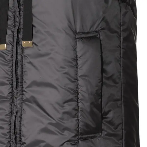 Max Mara Sleeveless Hooded Jacket