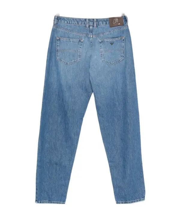 Emporio Armani Logo Plaque Jeans