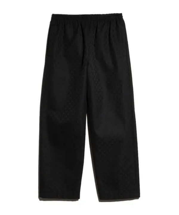 Gucci Gg Cotton Canvas Leisure Pants - Black