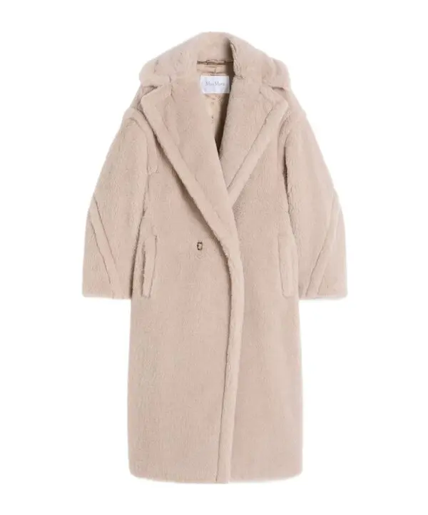 Max Mara Double-breasted Coat - Sand-colored
