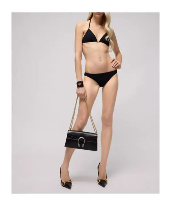 Gucci Stretch Jersey Bikini - Black
