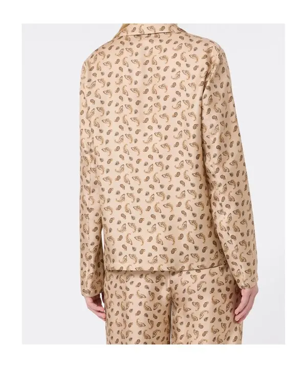 Max Mara Printed Long-sleeve Shirt