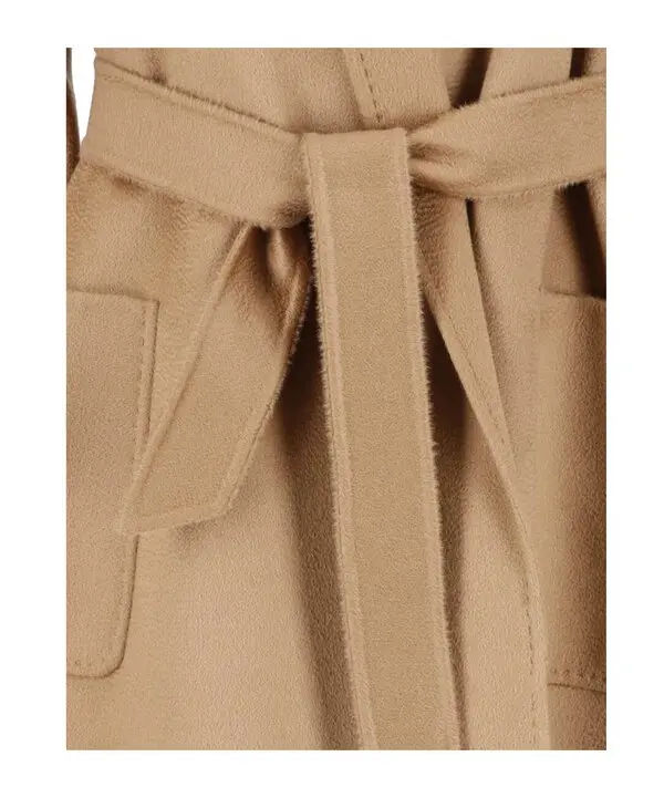 Max Mara Belted Long Coat - No