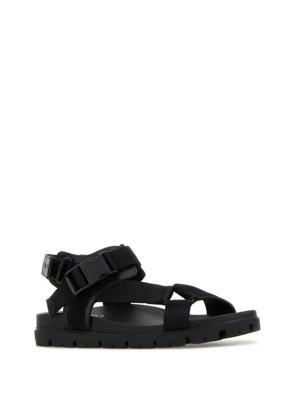 Prada Buckled Strappy Sandals