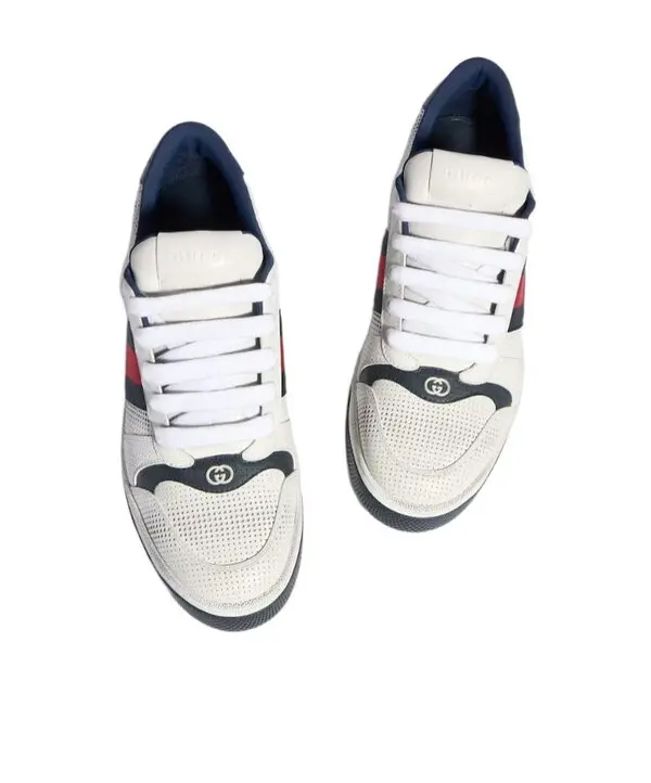Gucci Screener Sneakers - White