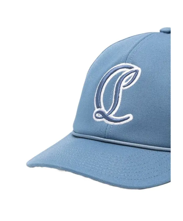 CHRISTIAN LOUBOUTIN Embroidered Logo Baseball Cap