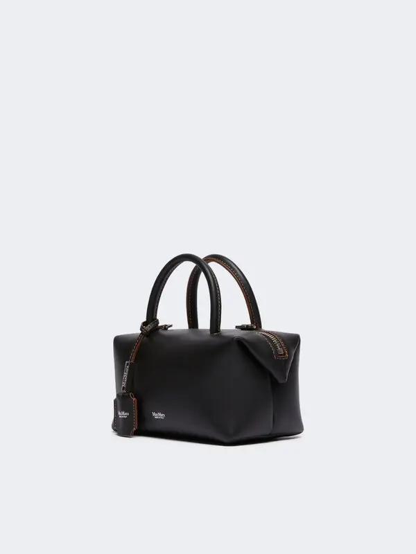 Max Mara Natural Leather Bowler Bag