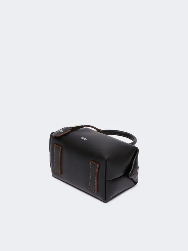 Max Mara Natural Leather Bowler Bag
