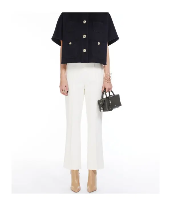 Max Mara Natural Leather Bowler Bag