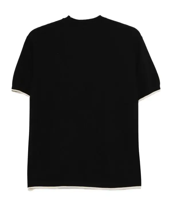 Emporio Armani Round Neck Knitted T-shirt