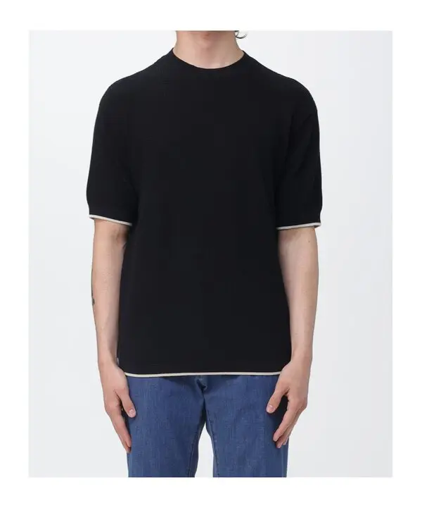 Emporio Armani Round Neck Knitted T-shirt