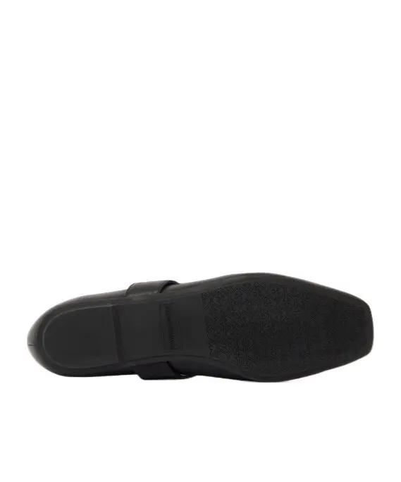Emporio Armani Nappa Leather Ballerinas