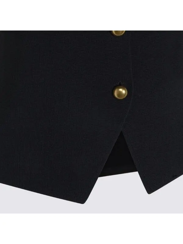 Max Mara Fuggito Buttoned V-neck Vest