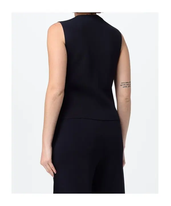 Max Mara Fuggito Buttoned V-neck Vest