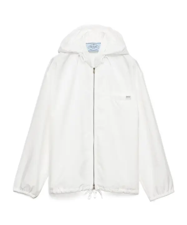 Prada Re-nylon Blouson Jacket - White
