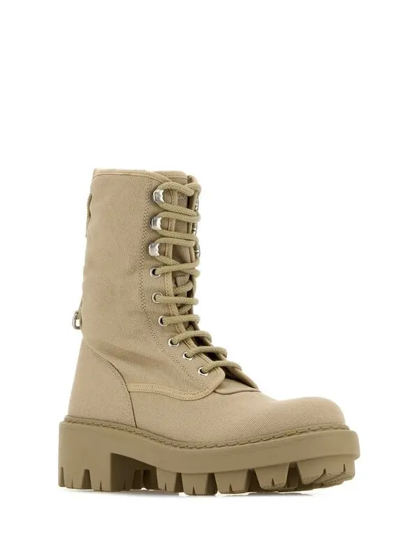 Prada Lace-up Platform Boots