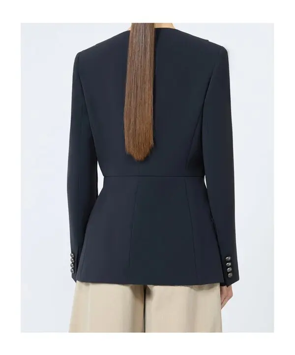 Max Mara Long-sleeved Suit Jacket