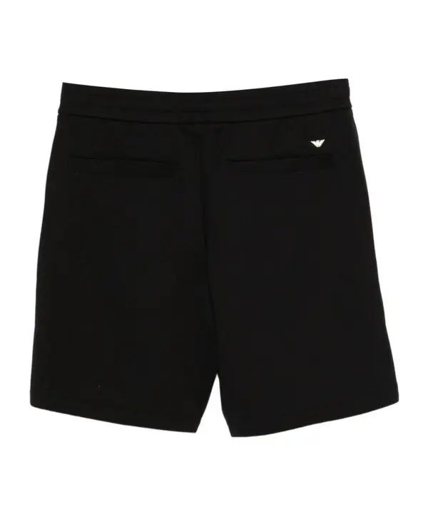 Emporio Armani Logo Embroidered Track Shorts