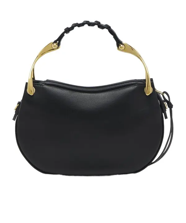 Alexander McQueen Wishbone Mini Bag - Black