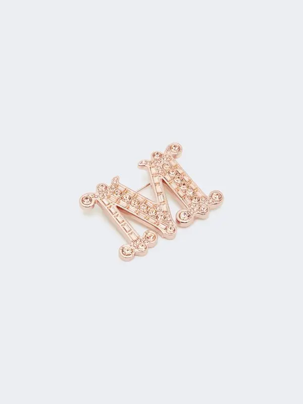 Max Mara Letter Brooch