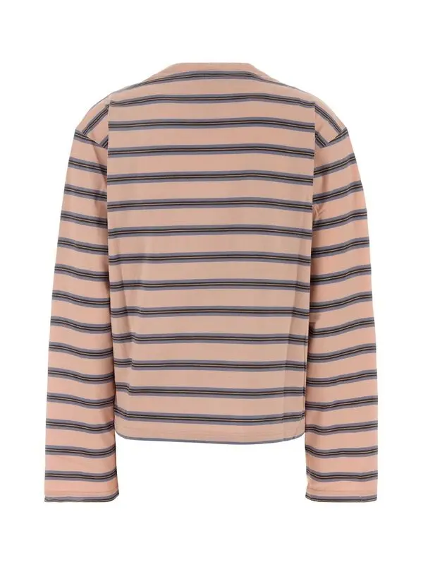 Prada Striped Long-sleeved T-shirt