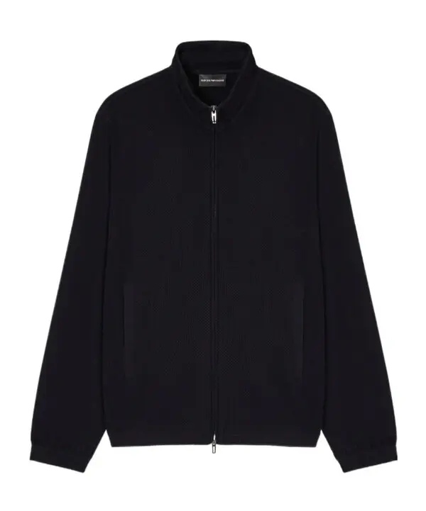 Emporio Armani Zip-up High Neck Jacket