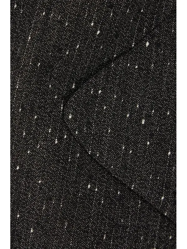 Alexander McQueen Single Breasted Glittered Blazer