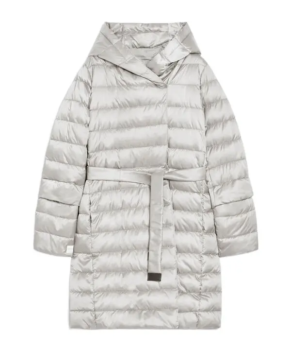 Max Mara Reversible Water-repellent Satin Down Jacket - Sand-colored