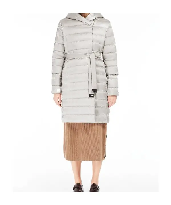 Max Mara Reversible Water-repellent Satin Down Jacket
