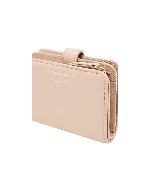 Emporio Armani Compact Leather Wallet