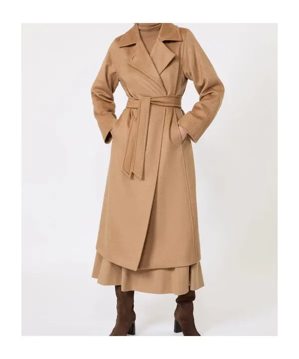 Max Mara Manuela Belted Wrap Coat