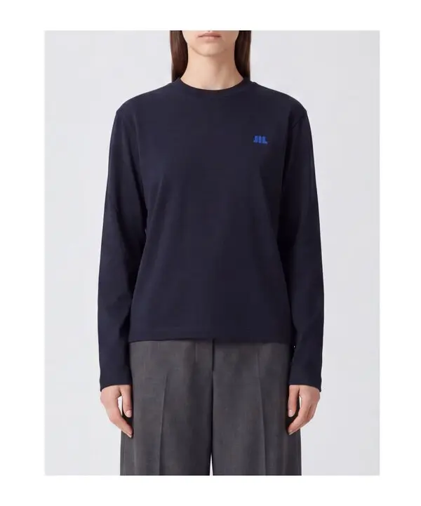 JIL SANDER Crew Neck T-shirt - Black