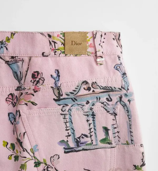 Dior Riviera Straight Miniskirt