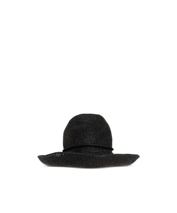 Emporio Armani Woven Wide Brim Hat
