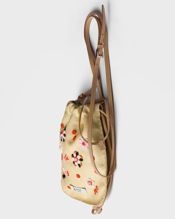 Prada Drawstring Clutch
