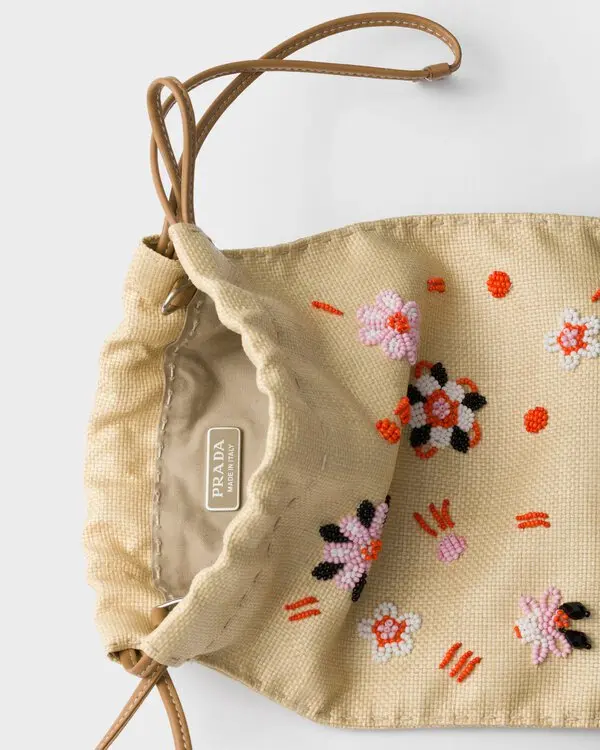 Prada Drawstring Clutch
