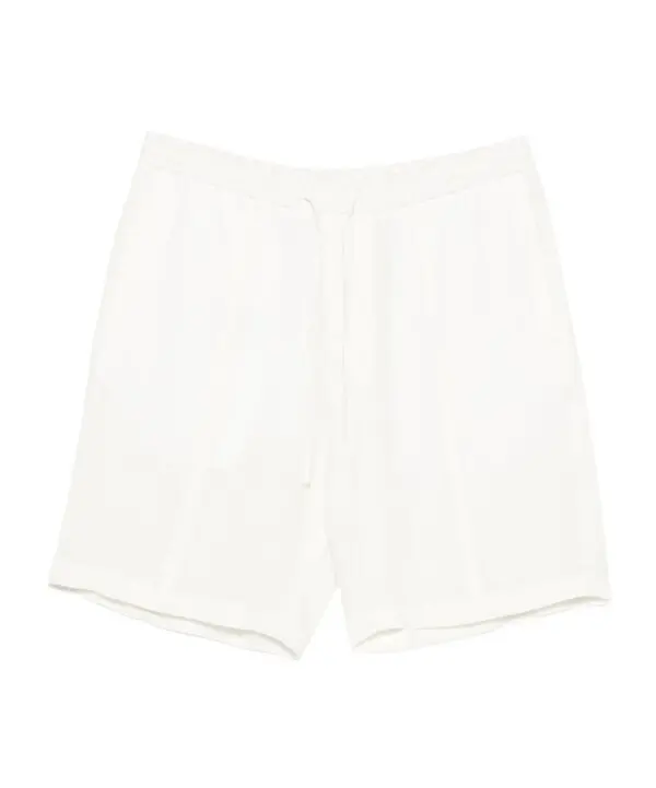 Emporio Armani Drawstring Shorts - White