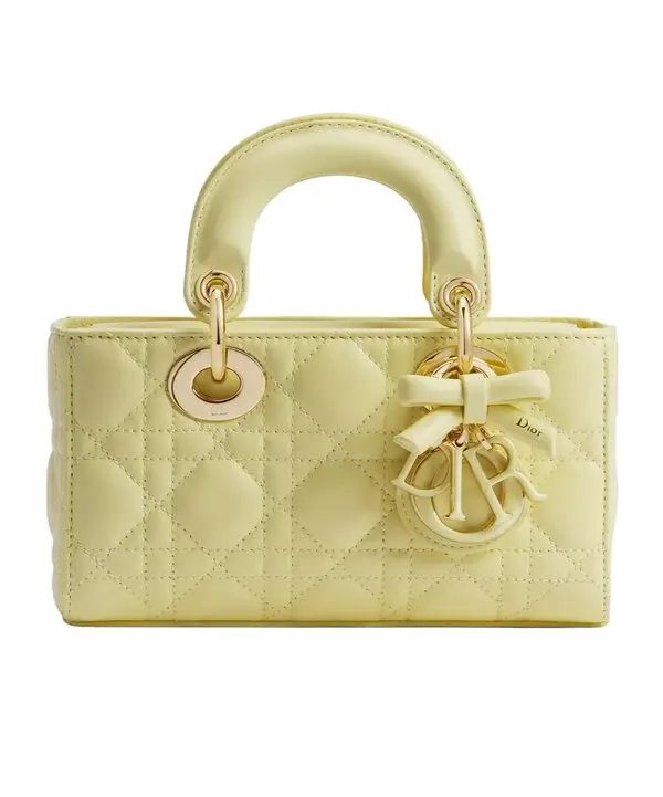Dior Mini Lady D-joy Bag - Nude