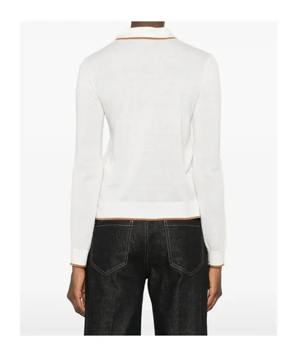 Max Mara Lapel Collar Cardigan