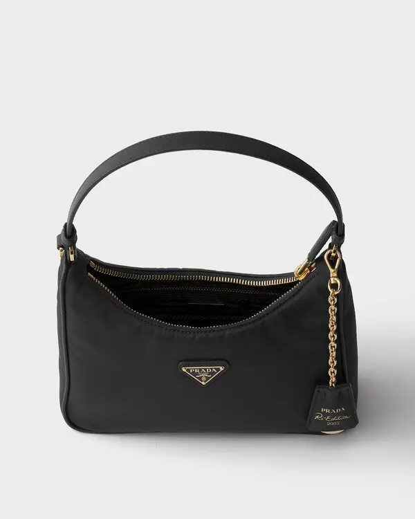 Prada Re-edition 2005 Re-nylon And Saffiano Leather Mini Bag