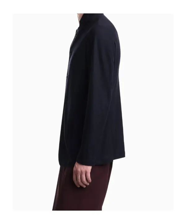 Emporio Armani Tailored Jacket With Stand Collar