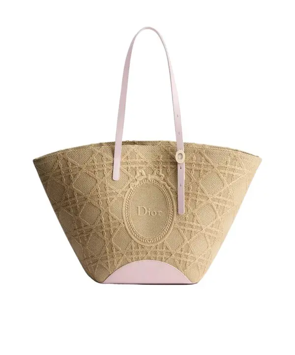 Dior Dioriviera Medium Blooming Bag - Nude
