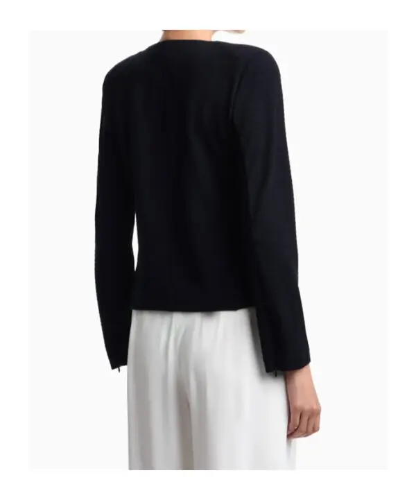 Emporio Armani Long-sleeved Zip-up Jacket