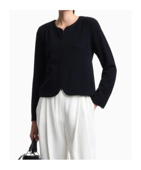 Emporio Armani Long-sleeved Zip-up Jacket