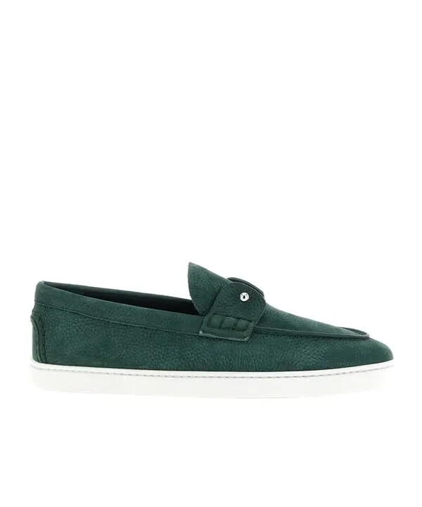 CHRISTIAN LOUBOUTIN Chambeliboat Loafers - Agave