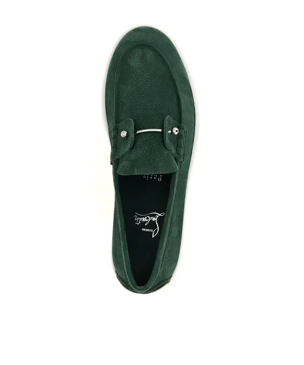 CHRISTIAN LOUBOUTIN Chambeliboat Loafers - Agave