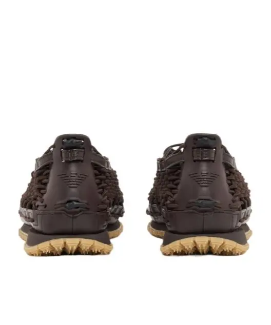 Emporio Armani Woven Toggle-fastening Sneakers