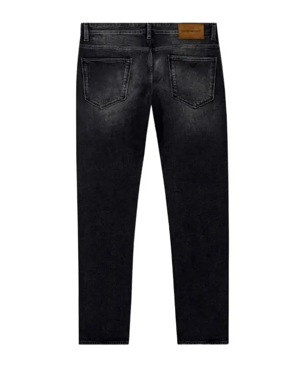 Emporio Armani Slim Fit Distressed Paint Splatter Jeans